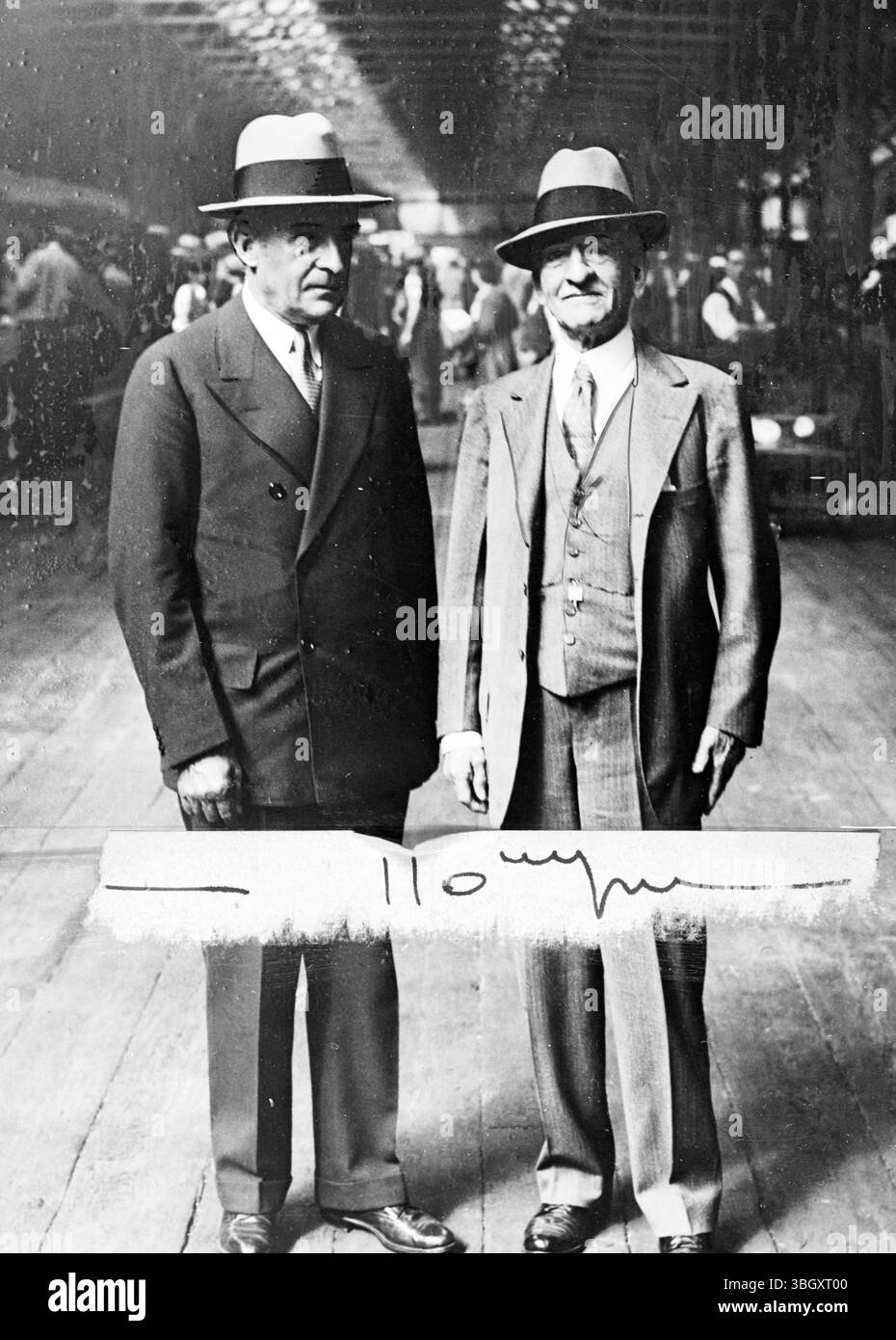 Senator Carter Glass (right) - one of the greates authorities on ...