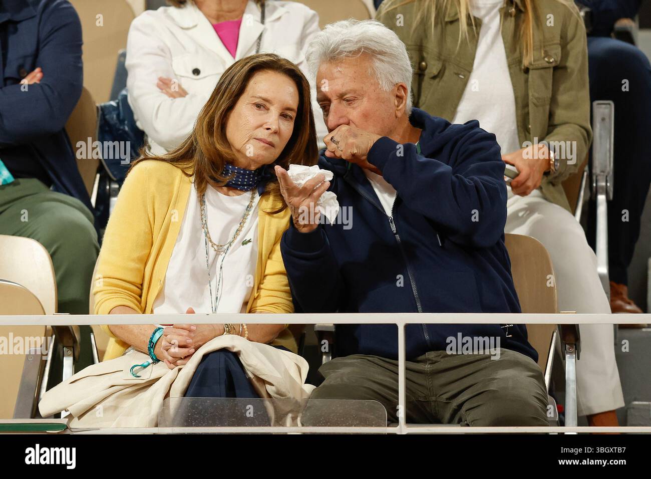 June 6, 2025, Paris, Paris, France: Dustin HOFFMAN and Lisa Hoffman ...