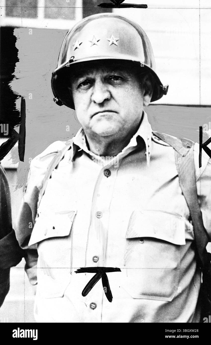 General Walton H Walker - American army officer and the first commander ...
