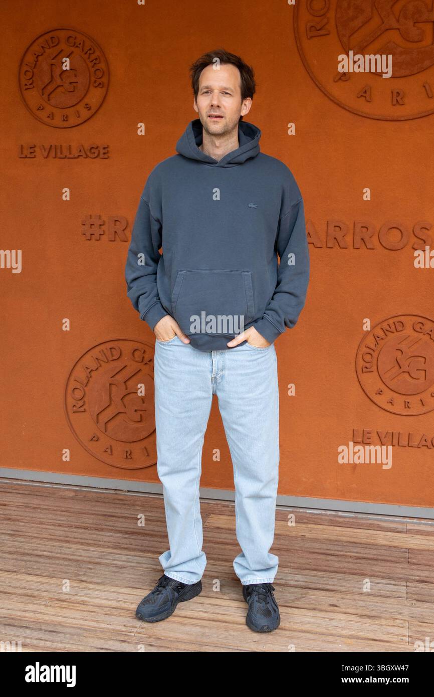 Paris, France. 06th June, 2025. Benjamin Lavernhe at Village during the ...