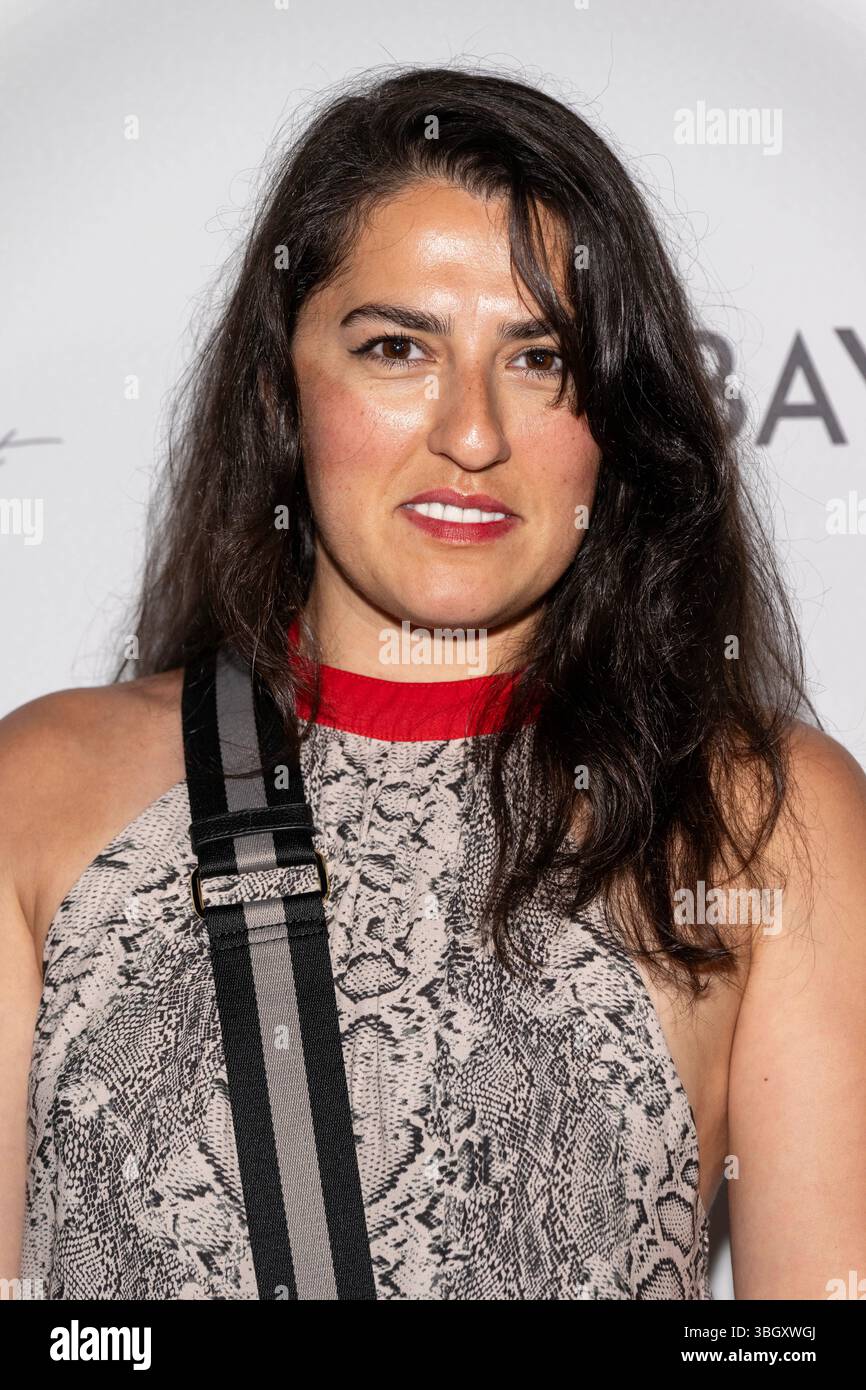 Los Angeles, USA. 05th June, 2025. Stunt woman/coordinator Mahsa Ahmadi ...