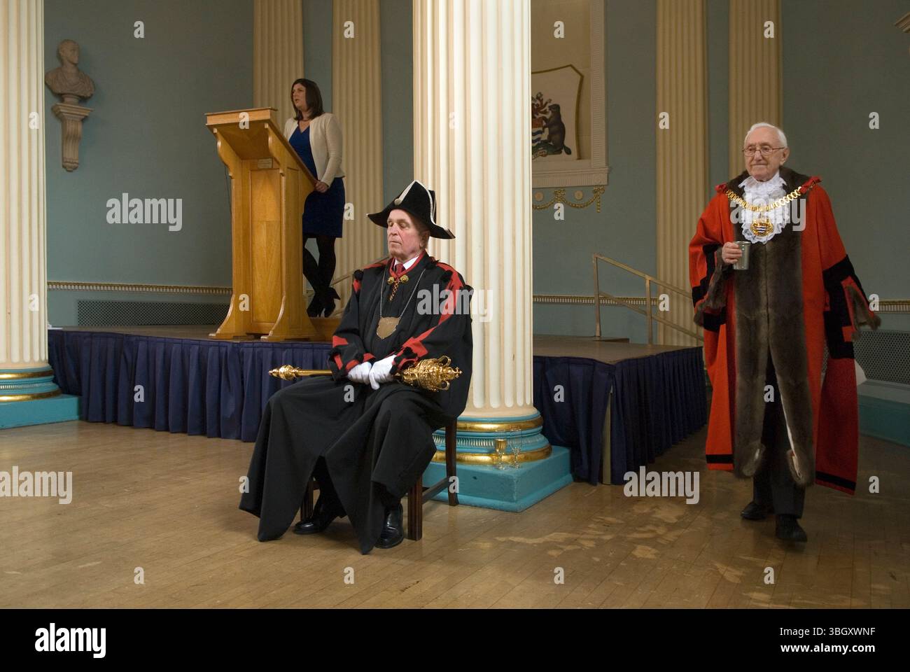 Speech to the hall hi-res stock photography and images - Alamy