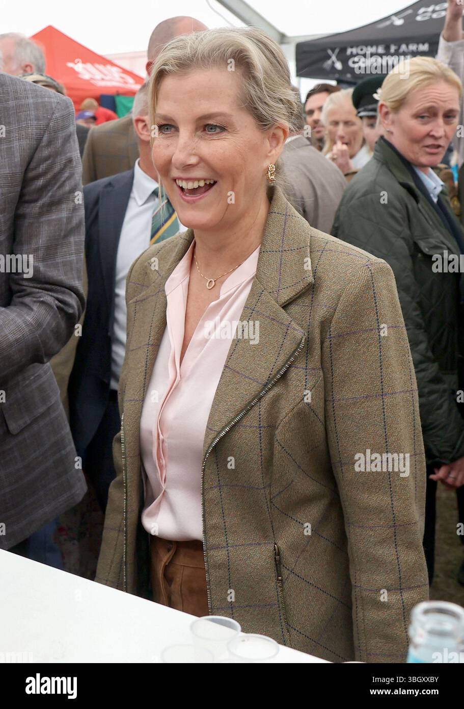 The Duchess of Edinburgh tries local Gin as she attends the Royal ...
