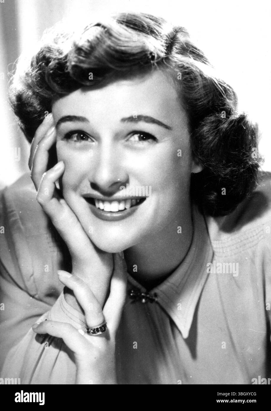 Film actress Phyllis Thaxter 16/8/1952 Stock Photo - Alamy