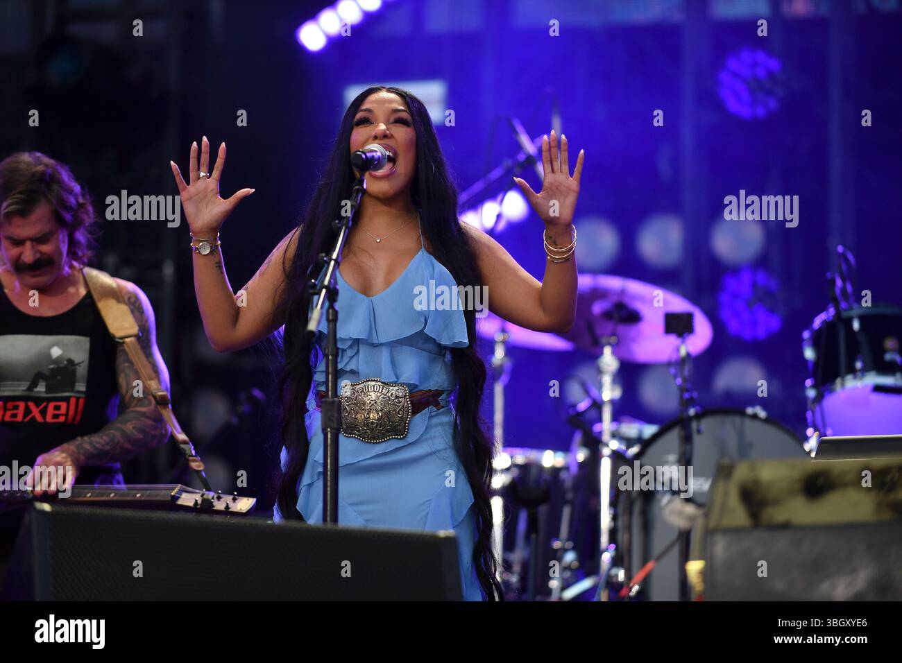 05 June 2025 - Nashville, Tennessee - K. Michelle. 2025 CMA Fest,” the ...