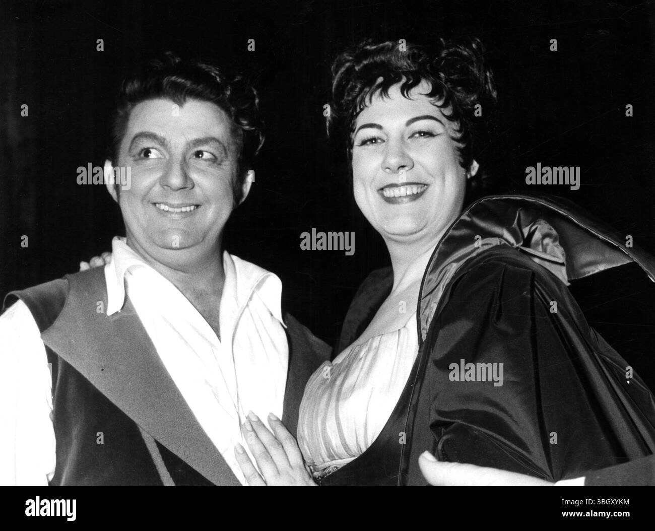 Renata Tebaldi - Italian lirico-spinto soprano (right) with Albert ...