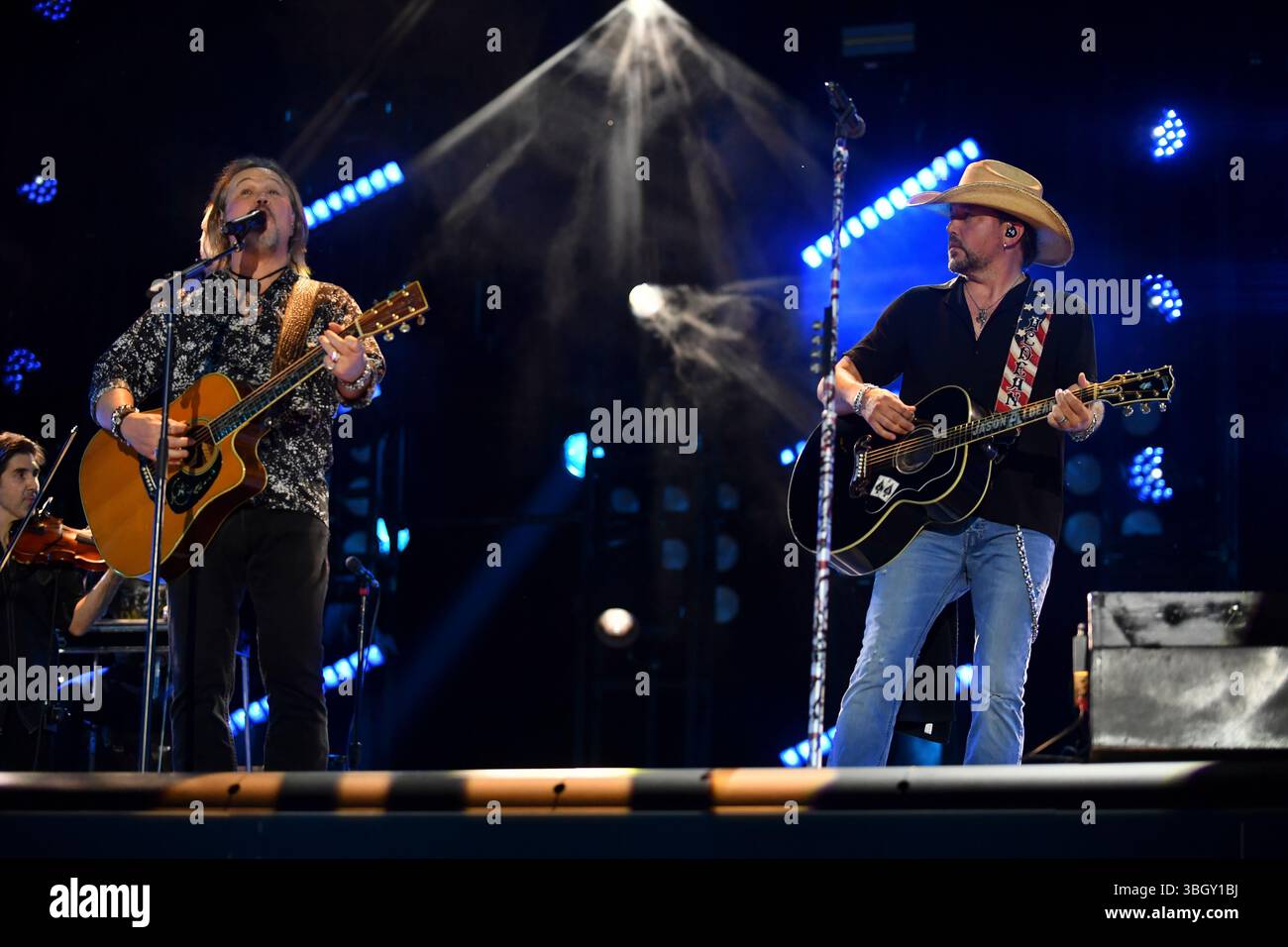 05 June 2025 - Nashville, Tennessee - Travis Tritt, Jason Aldean. 2025 ...