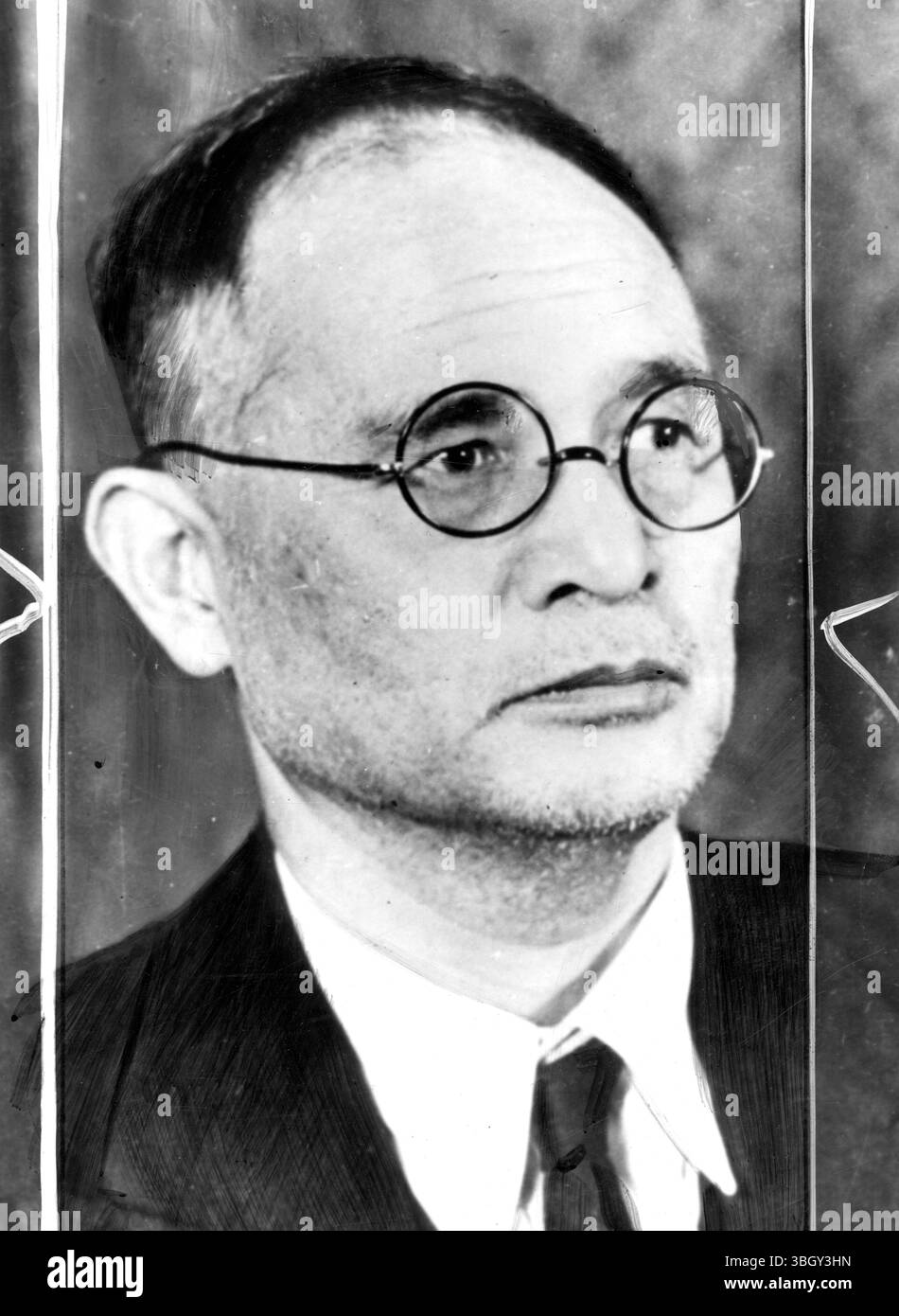 Mamoru Shigemitsu 15 March 1953 Stock Photo - Alamy