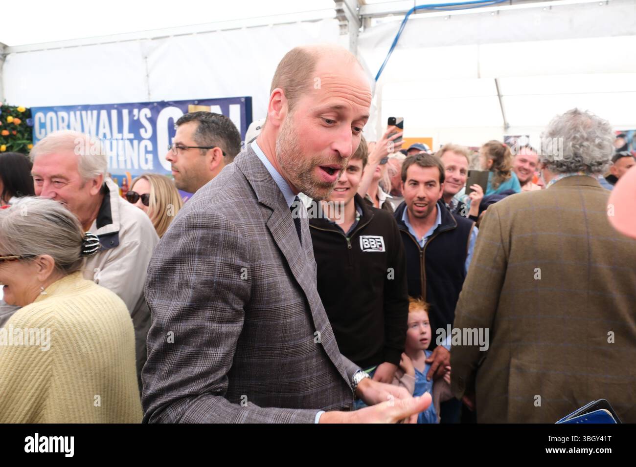 The Prince of Wales, known as the Duke of Cornwall while in Cornwall ...