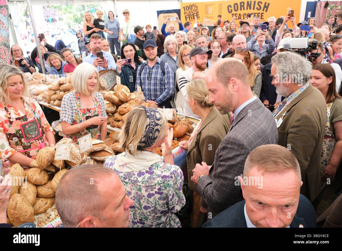 The Prince of Wales, known as the Duke of Cornwall while in Cornwall ...