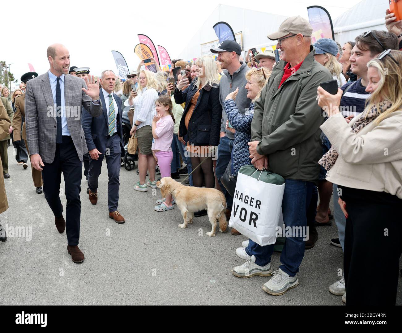 The Prince of Wales, known as the Duke of Cornwall while in Cornwall ...
