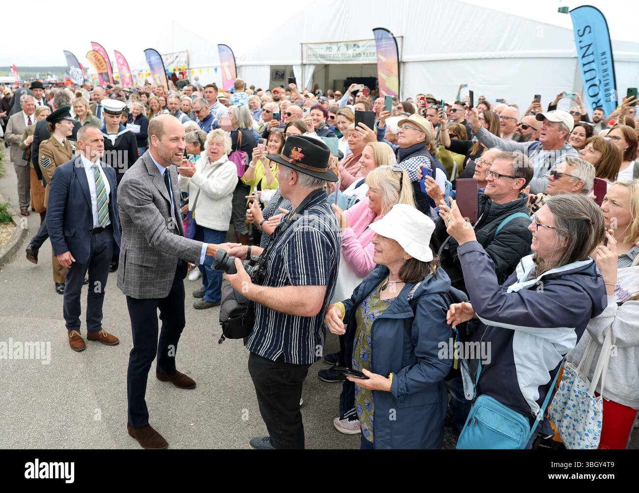The Prince of Wales, known as the Duke of Cornwall while in Cornwall ...