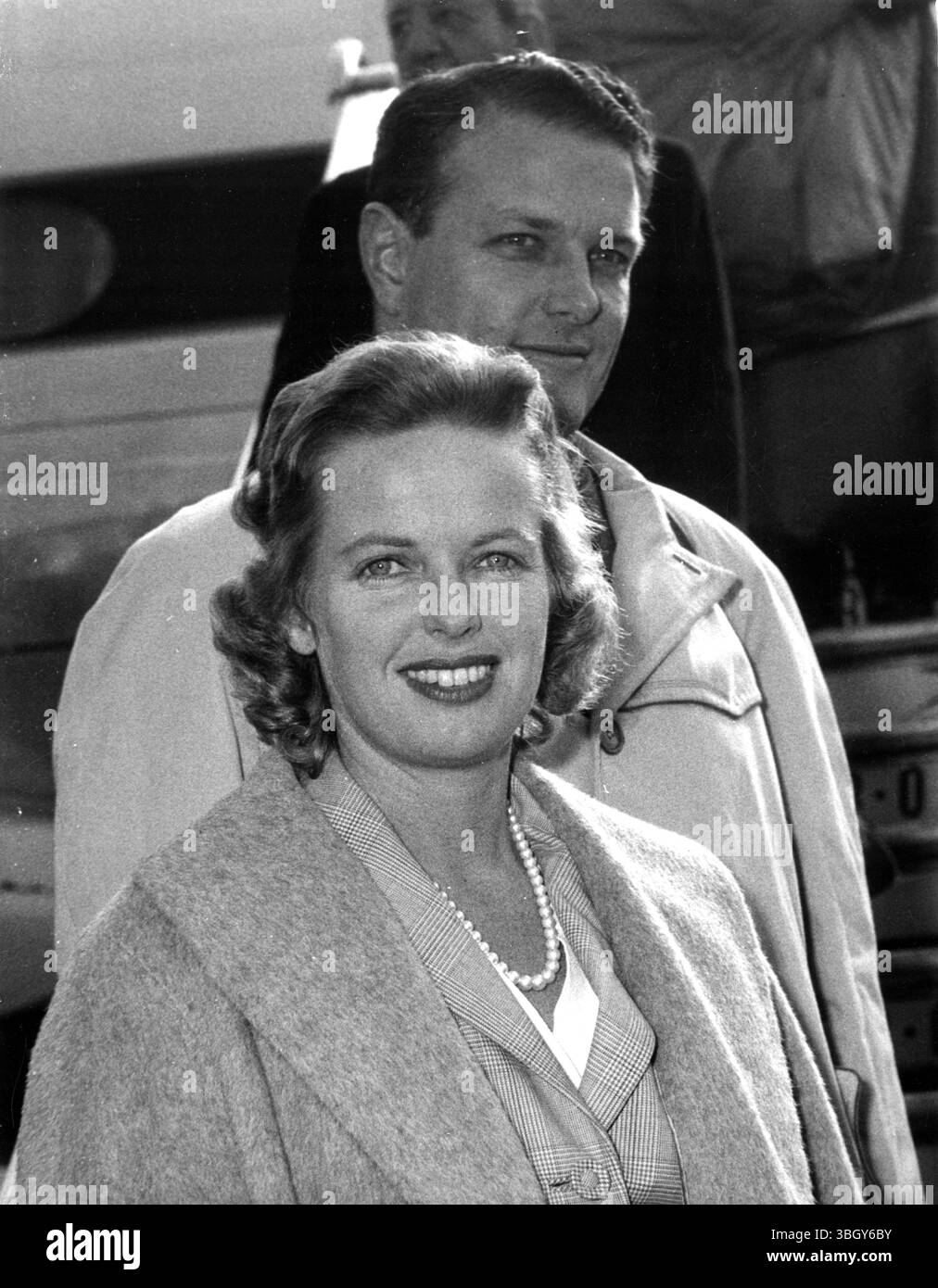 Tony's first portrait arrives for wedding. Miss Monica Playfair, 29 ...