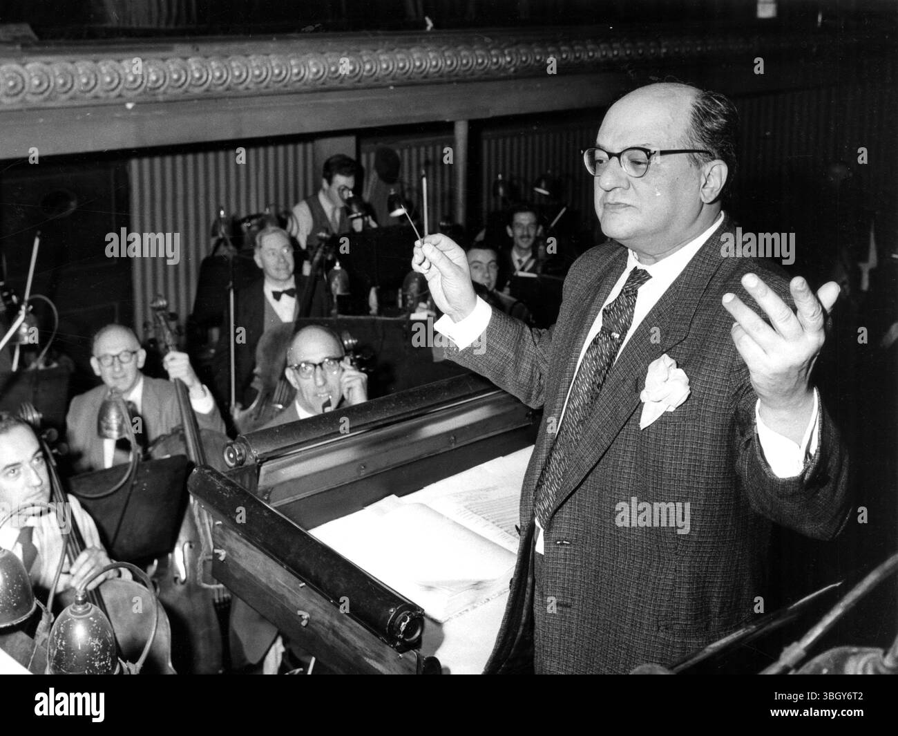 The principal opera conductor at the Bolshoi Theatre, Alexandre Melik ...