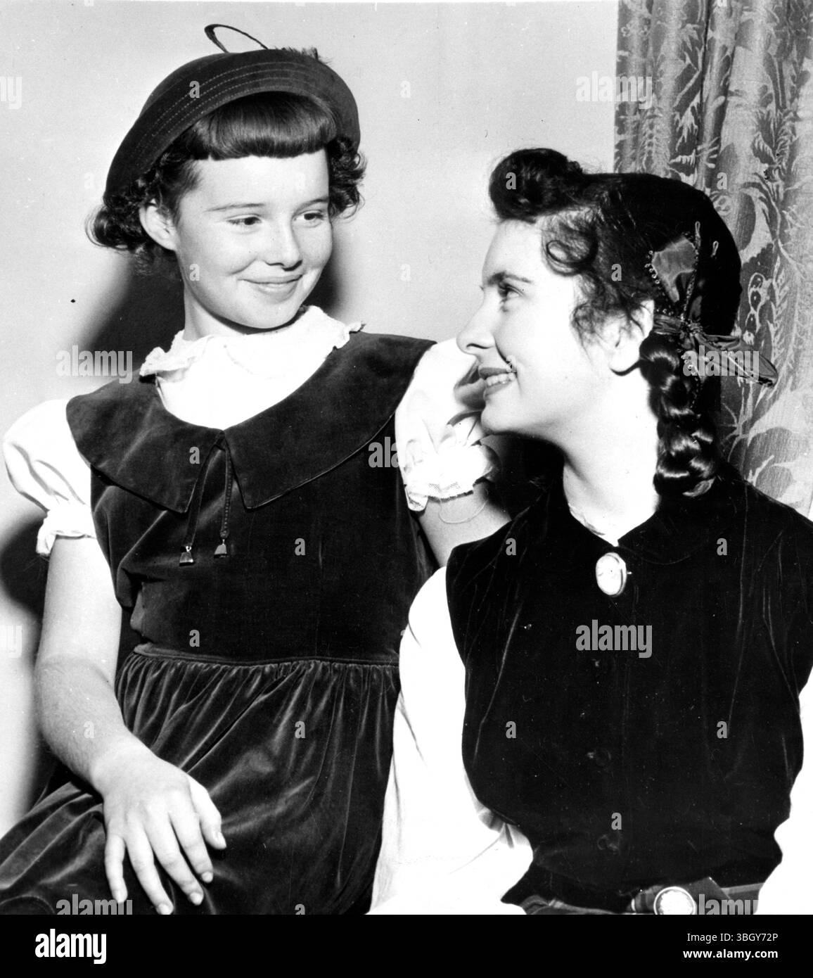 Former child star Margaret O'Brien (right) meets GiGi Perreau. 28 ...