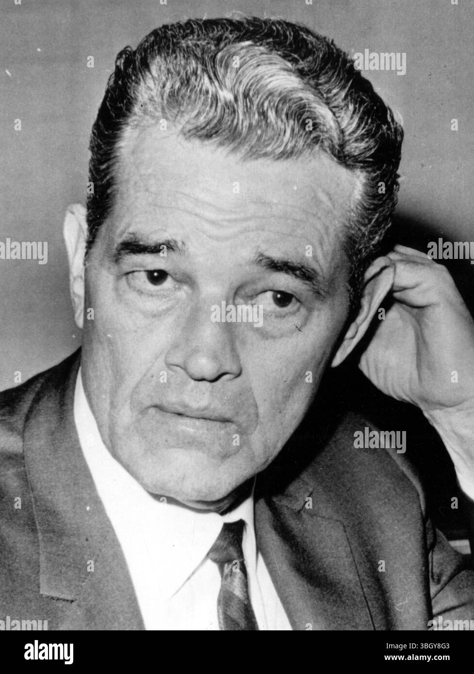 Tom Neal at his murder trial, where he stands accused of having shot to ...