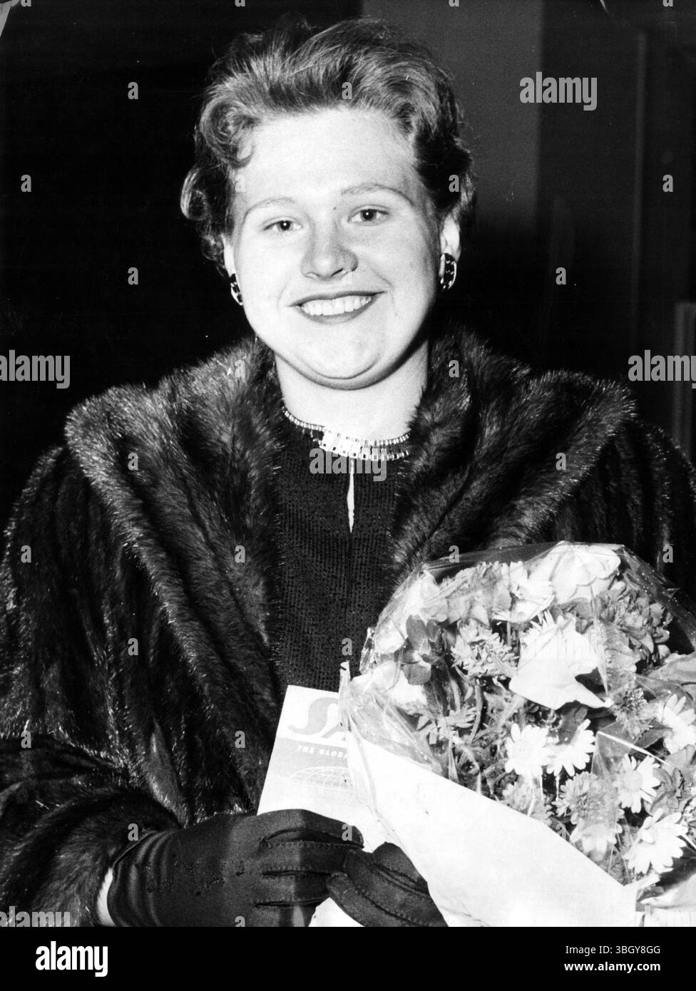 Miss Alda neimanis 18 November 1959 Stock Photo - Alamy