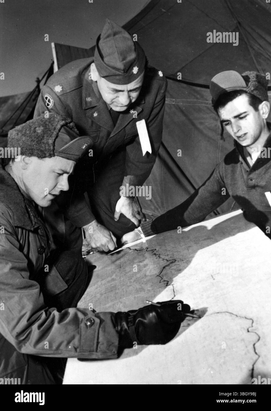 Colonel James G Murray (left), United Nations liaison officer at the ...