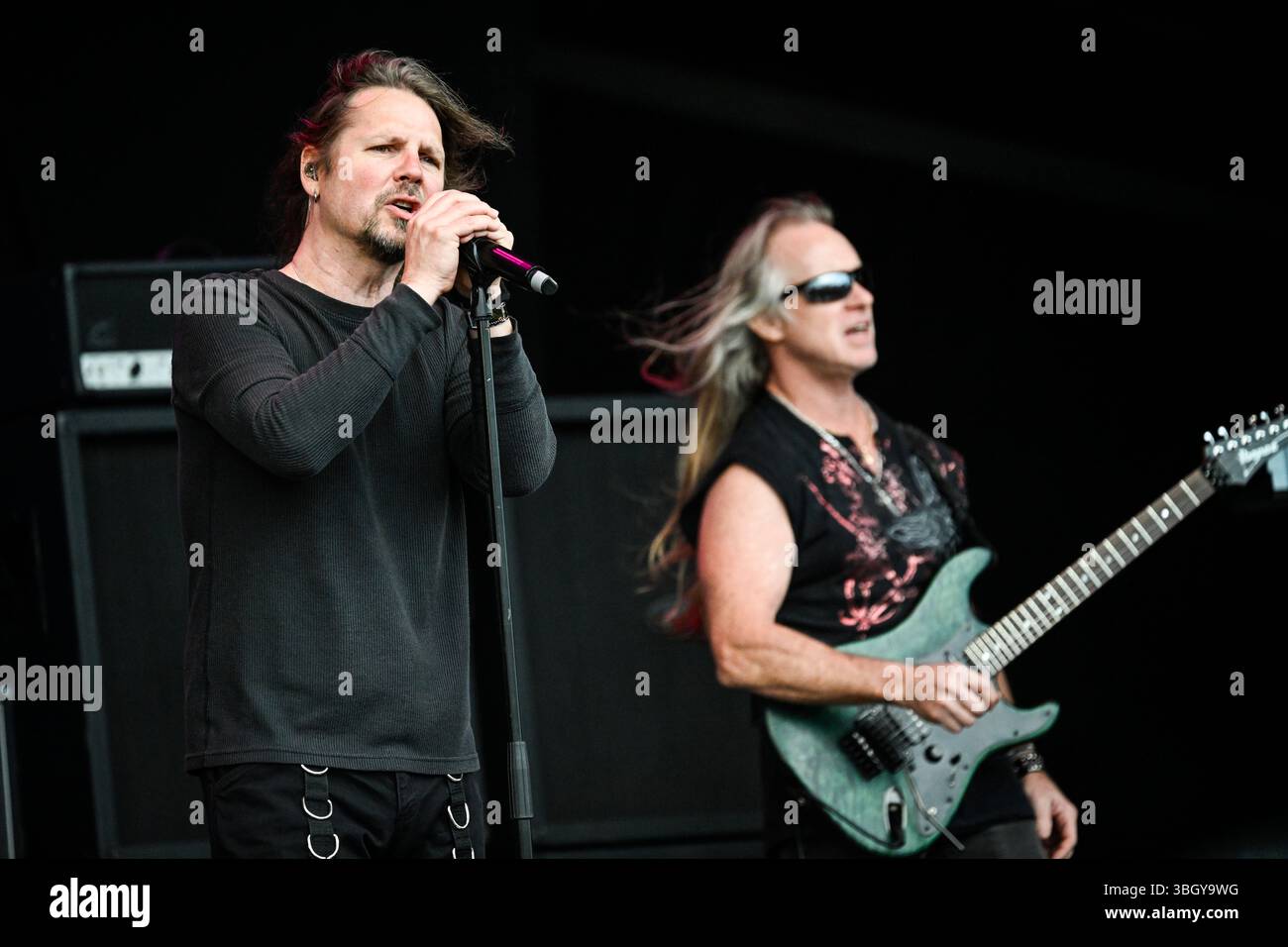 SÖLVESBORG, SWEDEN 20250606US heavy metal-band Crimson Glory performs ...