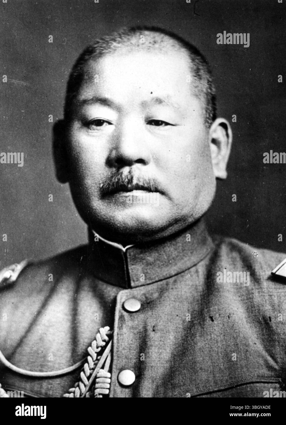 Commands Japanese Kwantung Army. Gen Jiro Minami, commander of the ...
