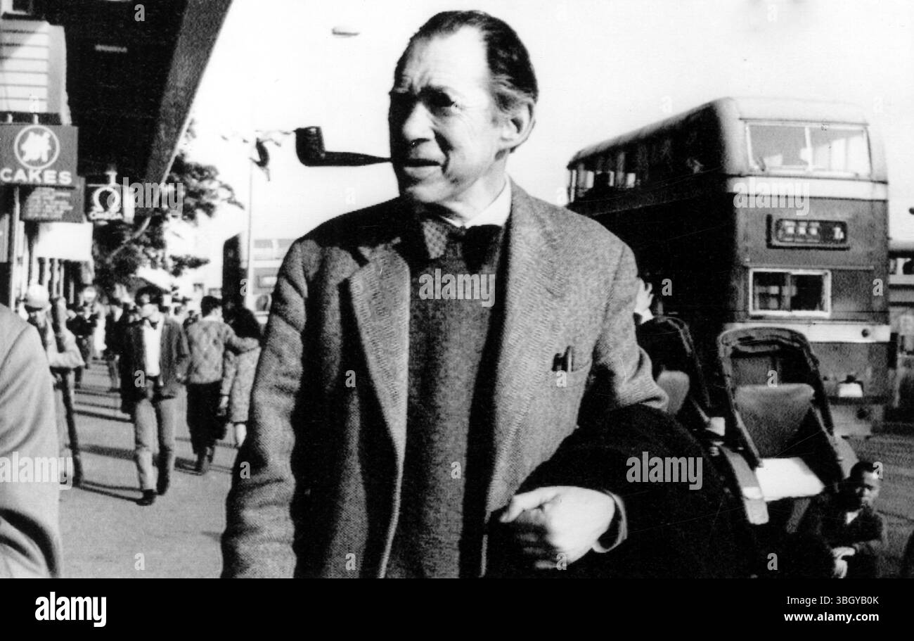 Jacques Marcuse, a Belgian journalist, walks down a street after his ...