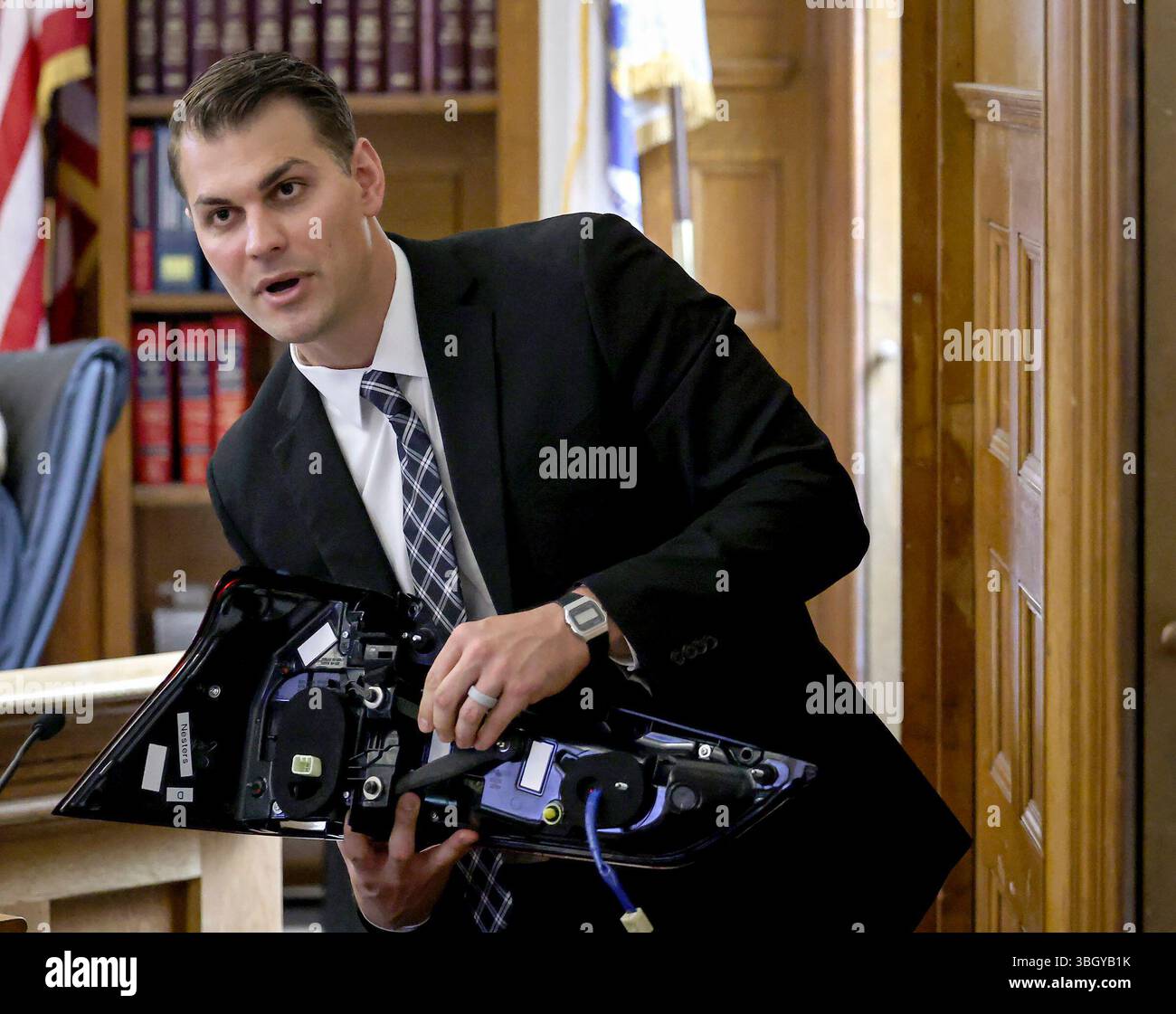 Accident reconstruction specialist Dr. Daniel Wolfe explains the ...