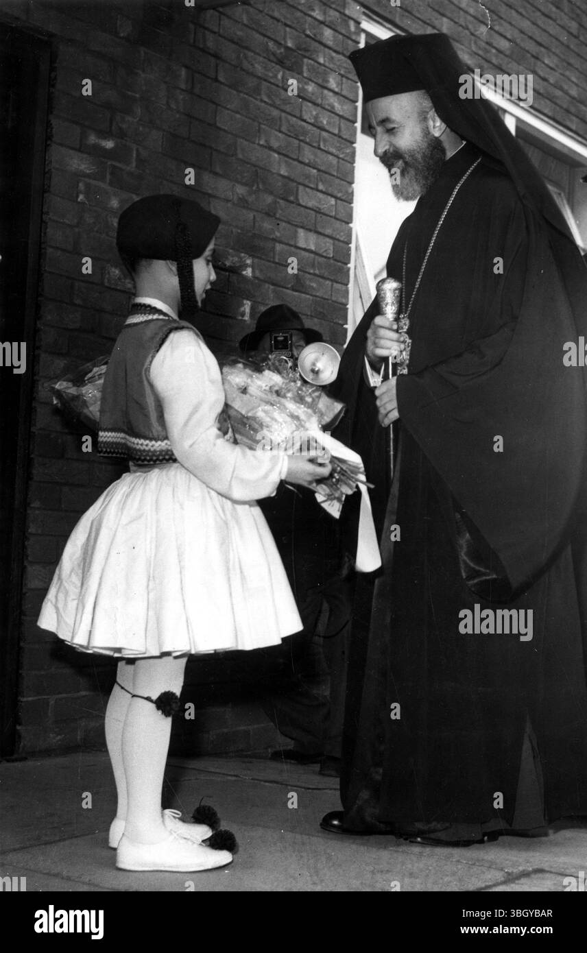 Dressed in the uniform of the Greek royal guard, is 9-year-old Cypriot ...