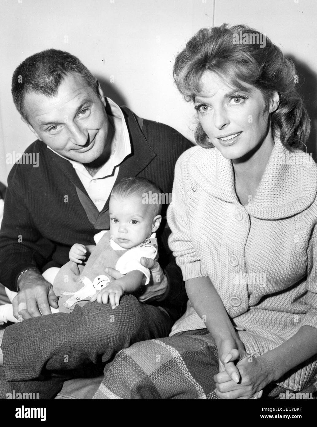 Julie London is visited on the set of NBC's "Eleventh Hour" by Bobby ...