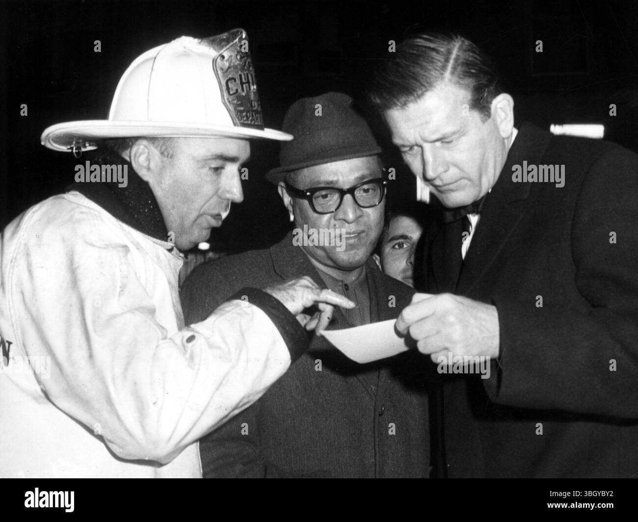 Fire department chief Black and White Stock Photos & Images - Alamy