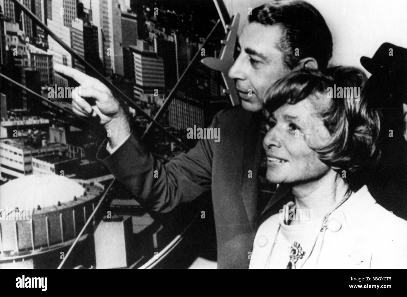 Helene Lazareff and Lawrence Marcus. 8 February 1966 Stock Photo - Alamy