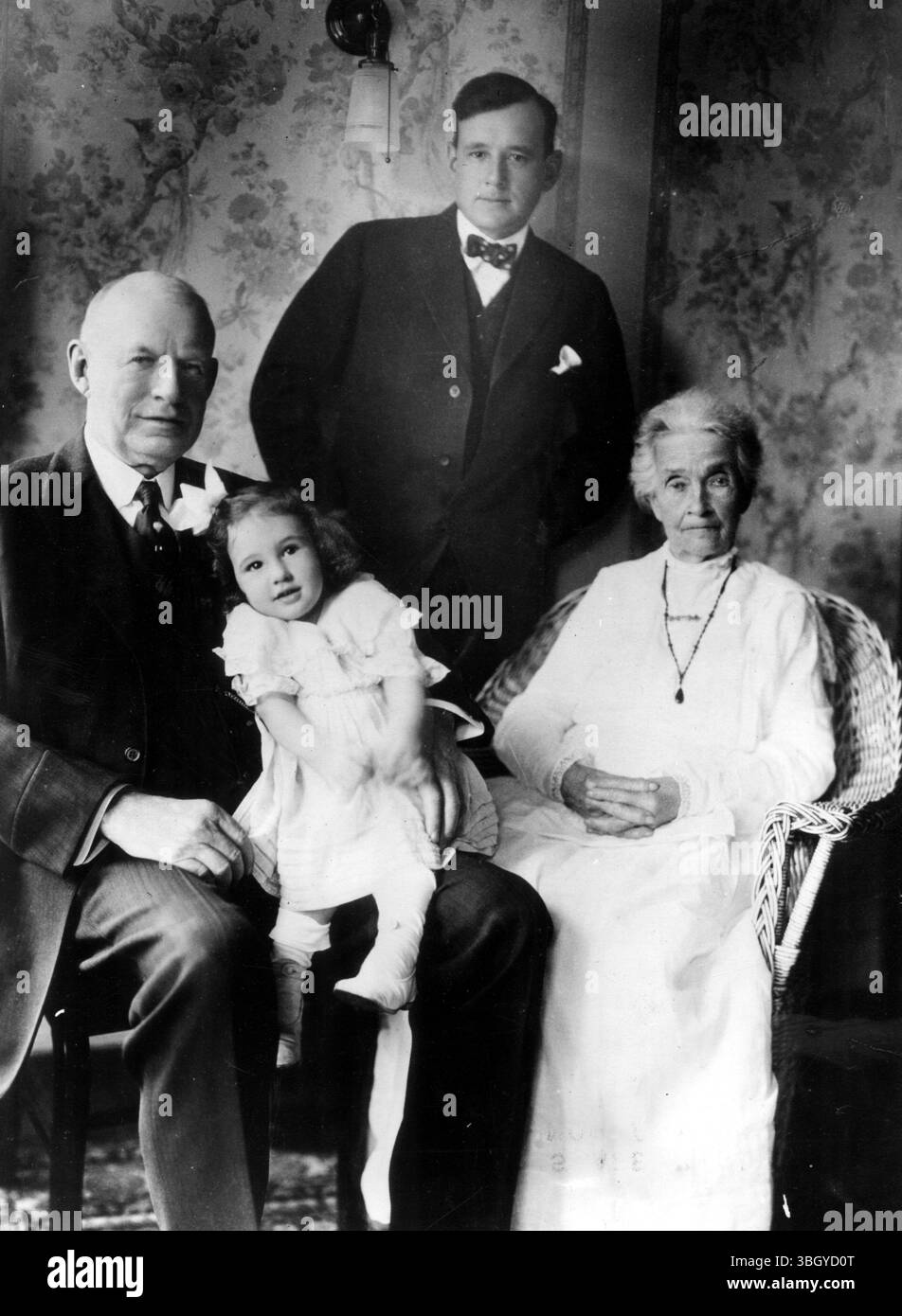 Four generations of Landons are pictured. All of the family Governor ...