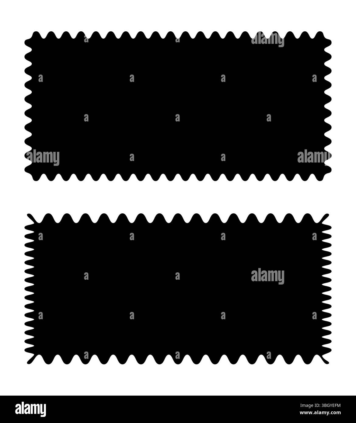 Letter boxes templates Black and White Stock Photos & Images - Alamy