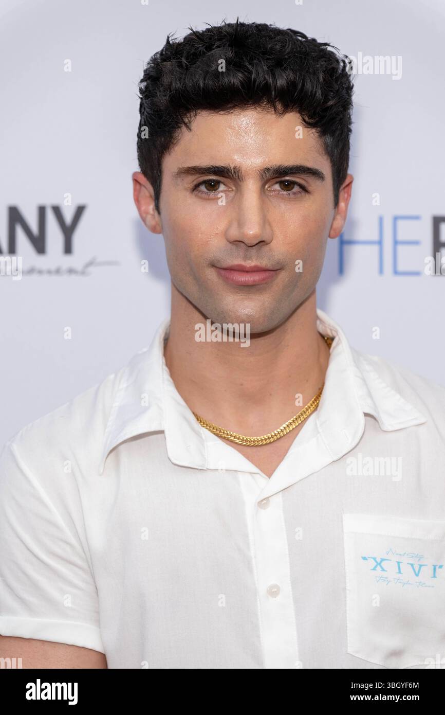 Los Angeles, United States. 05th June, 2025. Actor Max Ehrich attends ...