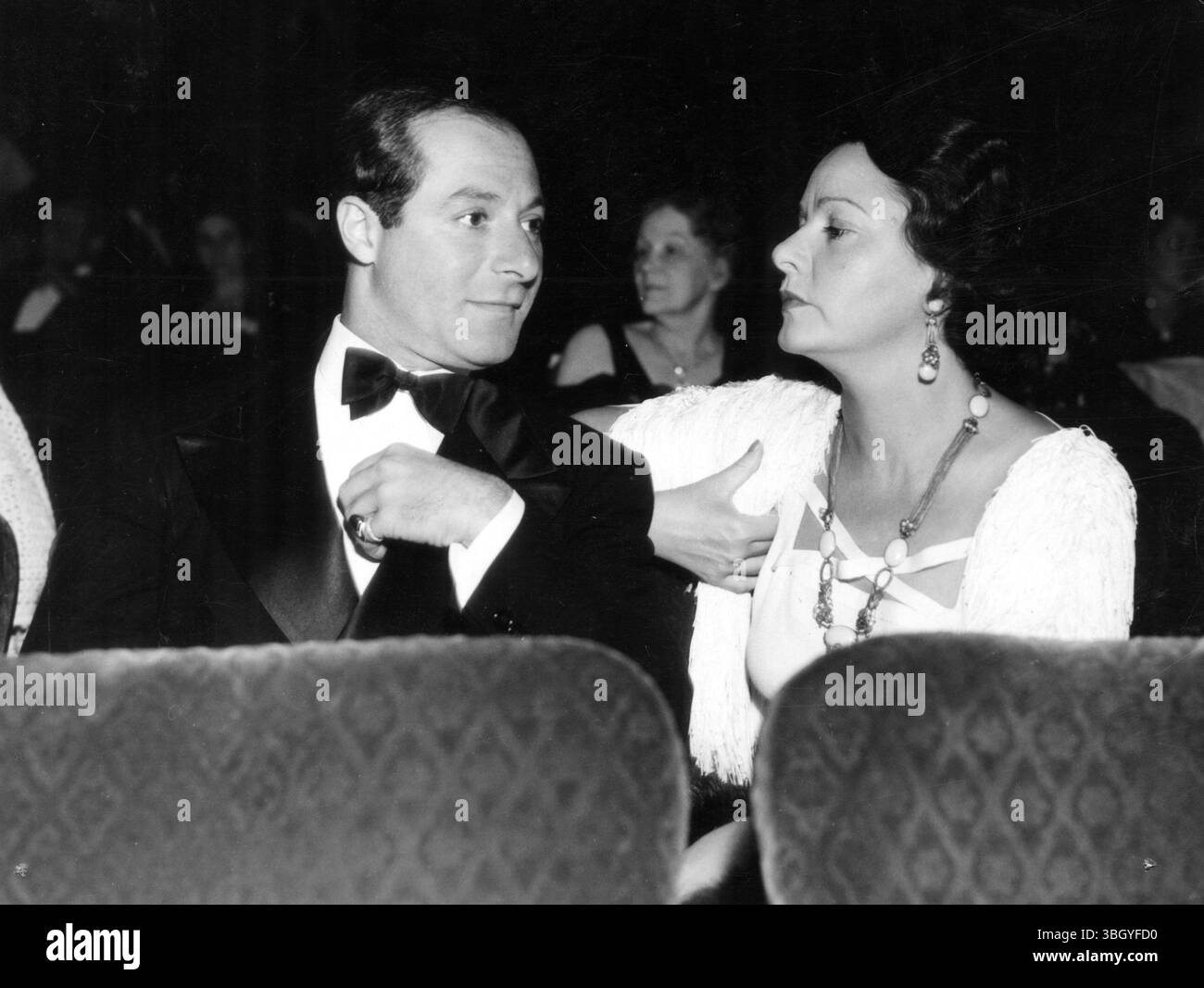 George Jessel, and his wife, Norma Talmadge, pictured at the Vine ...