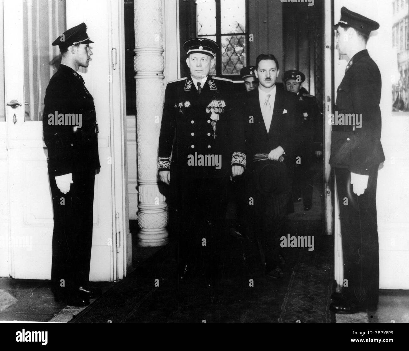 Soviet Ambassador to Austria presents credentials. Ivan Ivanovich ...