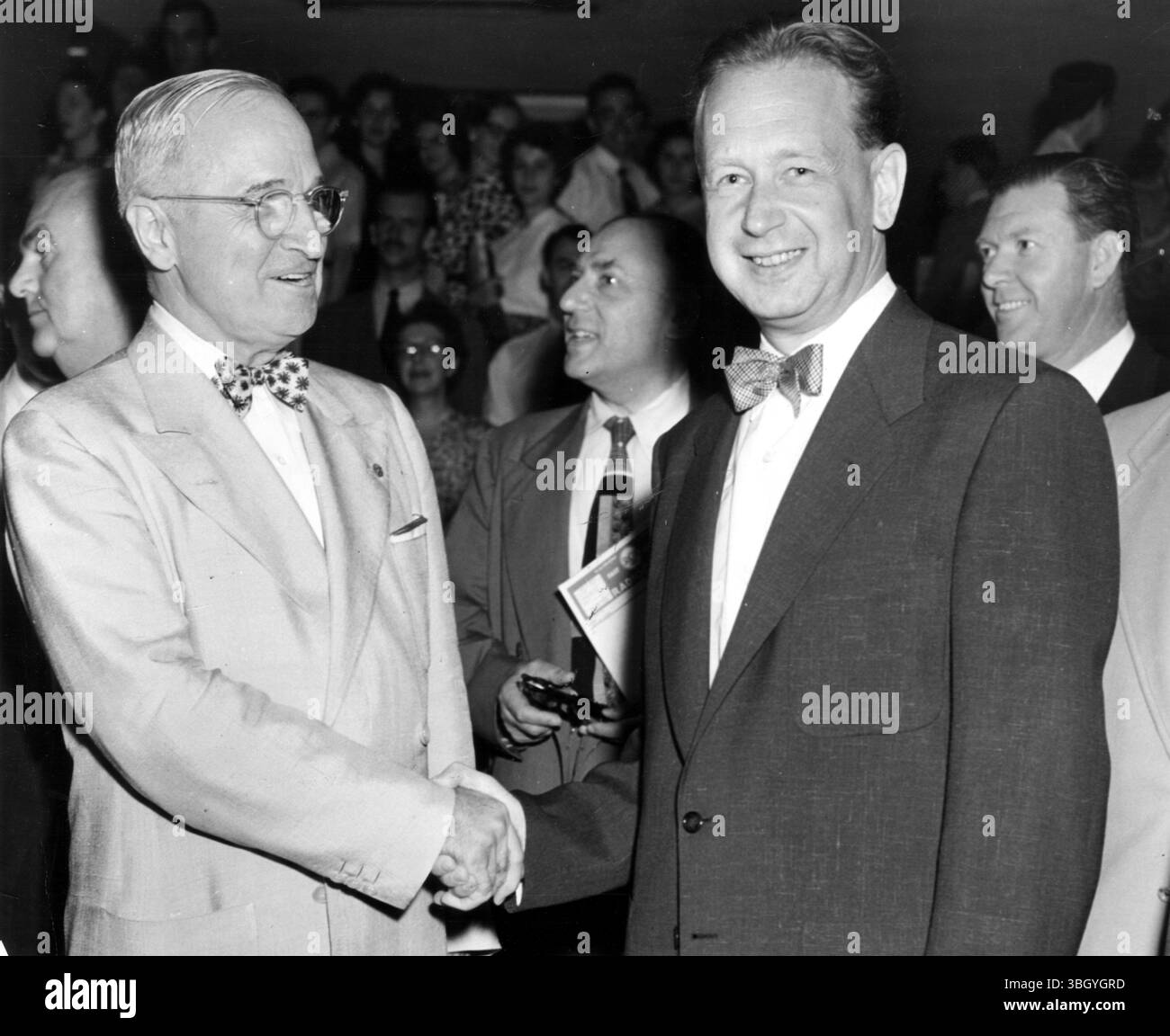 Former US President Harry S Truman paid a visit to the United Nations ...