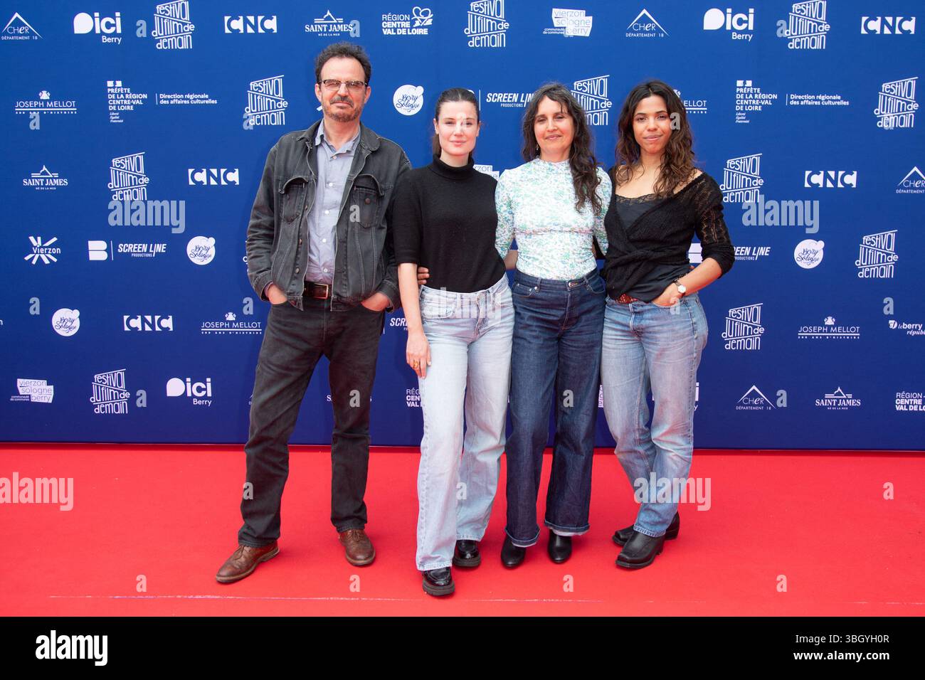 Vierzon, France. 06th June, 2025. Emmanuel Barraux, Alexia Chardard ...