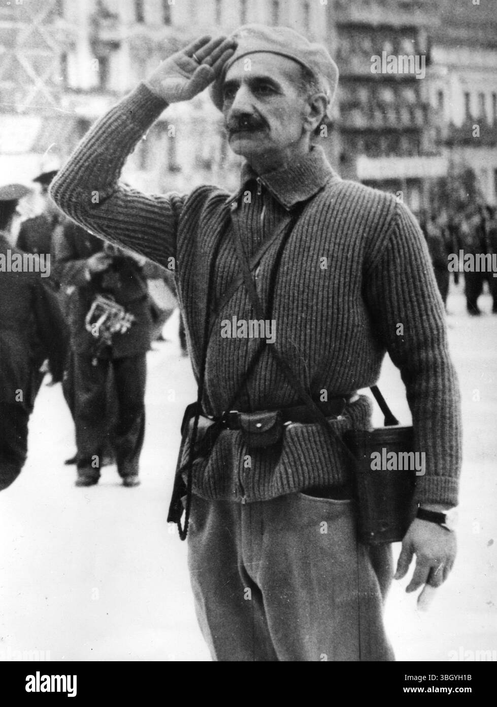 Newly promoted Lt general George Grivas, 61-year-old Eoka leader and ...