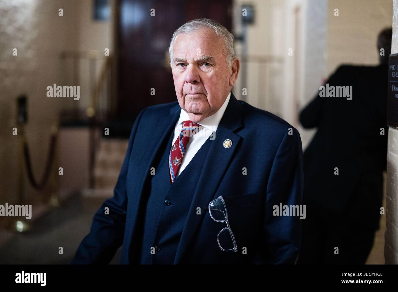 UNITED STATES - JUNE 4: Rep. James Baird, R-Ind., leaves a meeting of ...
