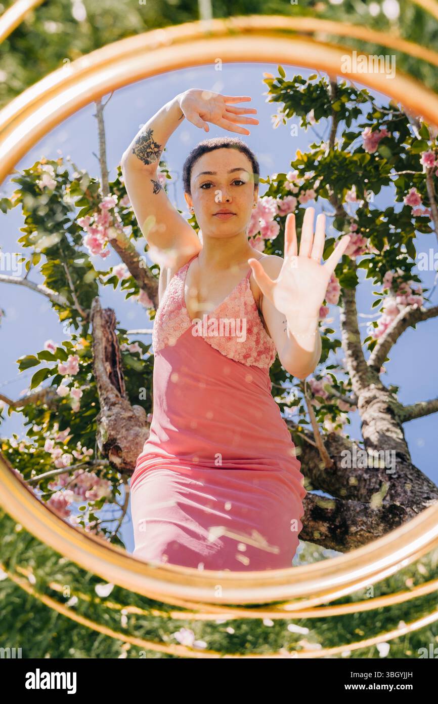 Art inspired above woman hi-res stock photography and images - Alamy