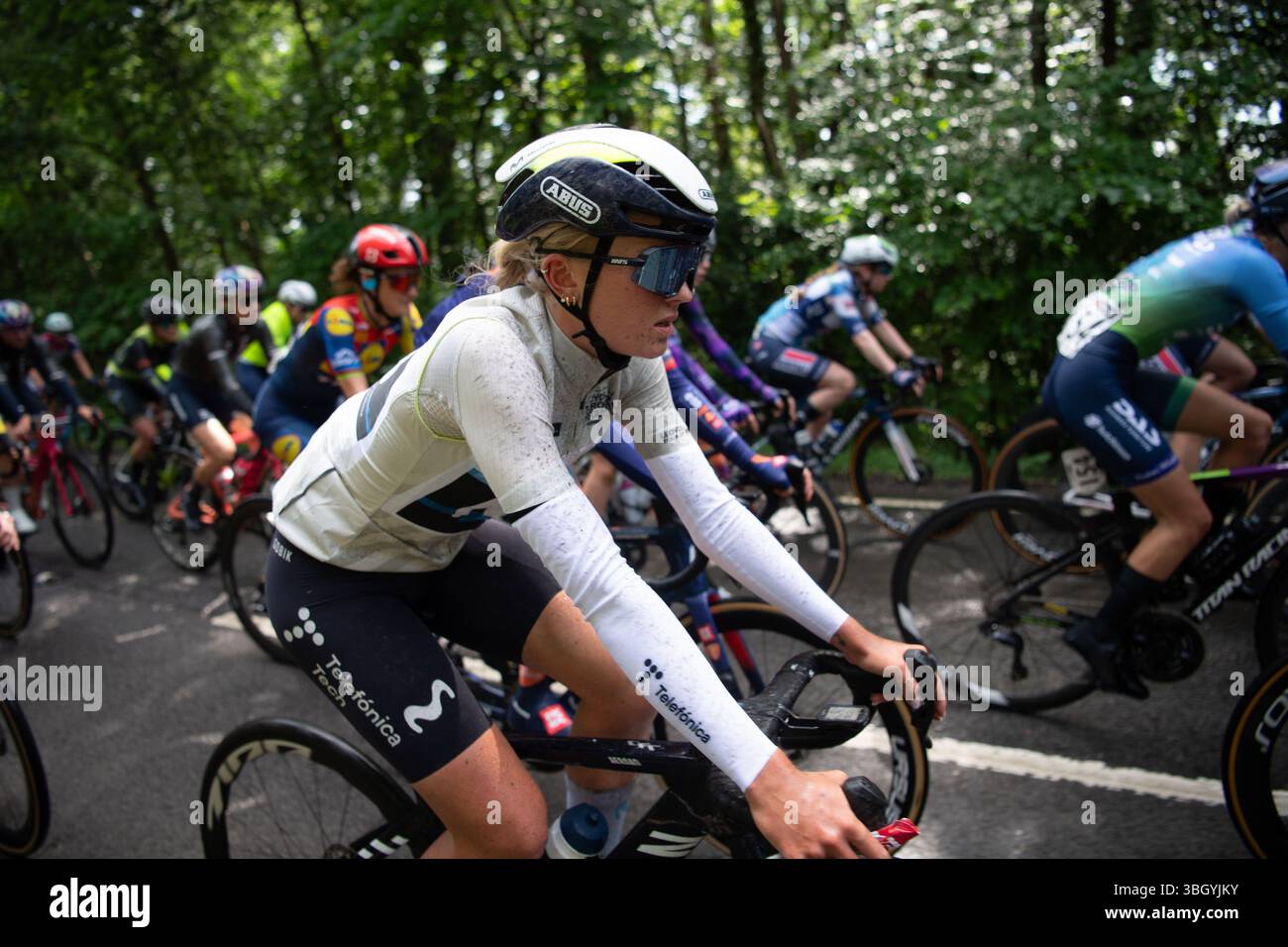 Tour of Britain Women 2025 Stage 2. Hartlepool to Saltburn by the sea ...