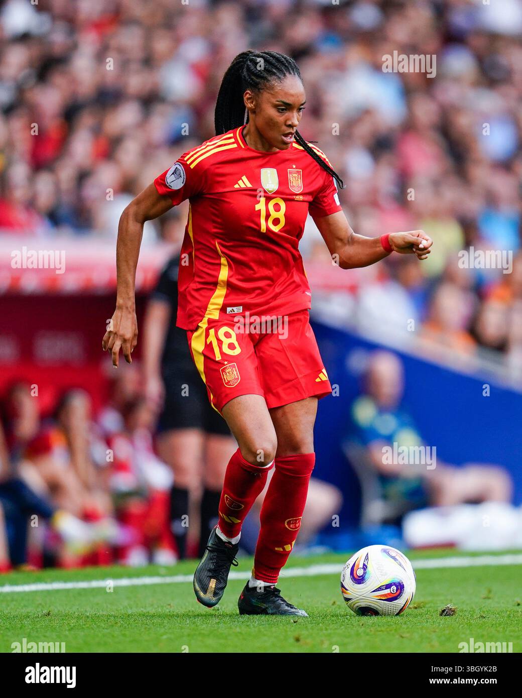 Barcelona, Spain. 03rd June, 2025. Salma Paralluelo of Spain during the ...