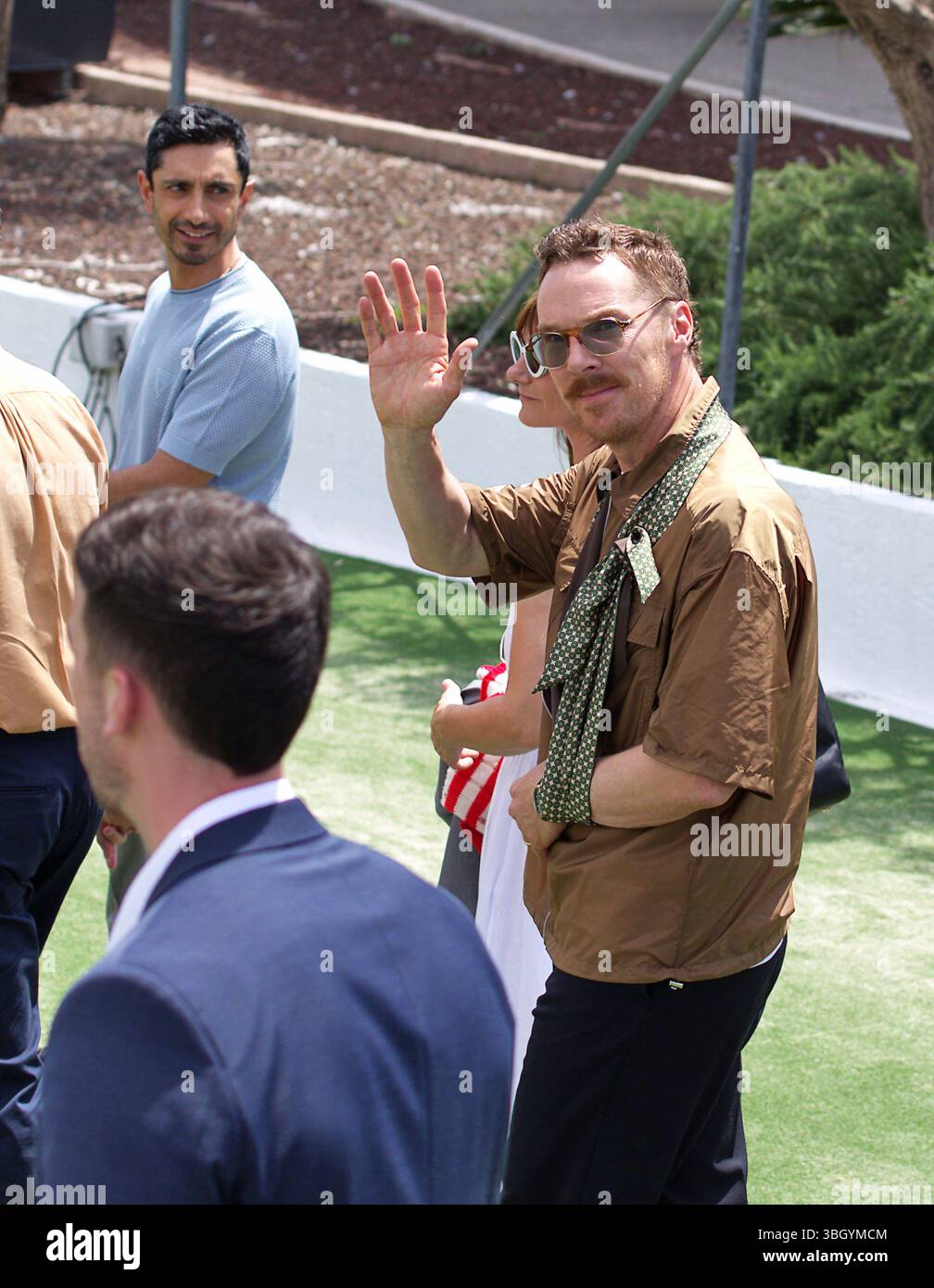 Benedict Cumberbatch with the Wes Anderson film "The Phoenecian Scheme ...
