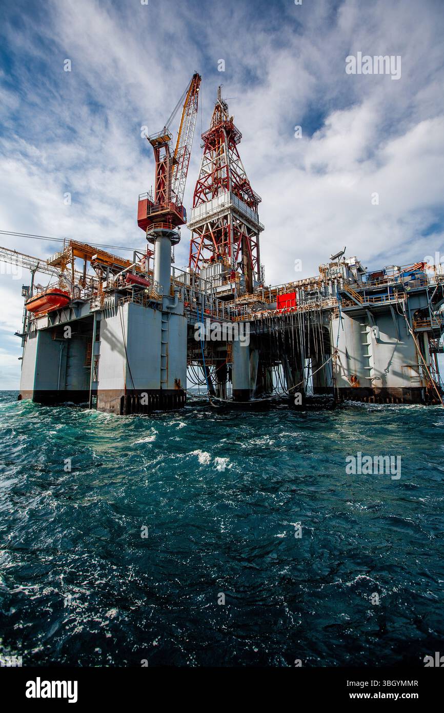 Oil production Gulf of Mexico Stock Photo - Alamy