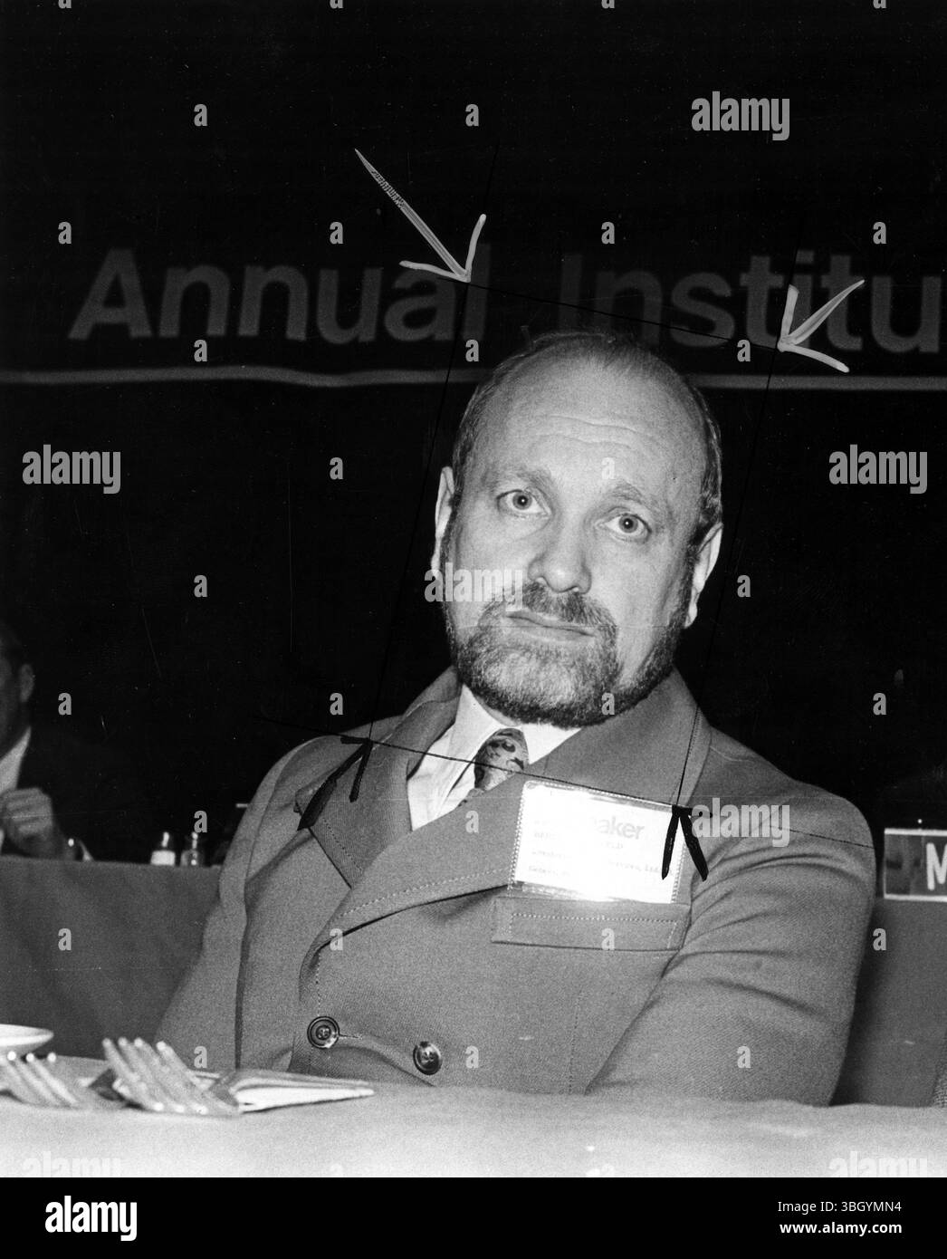 Businessman and financier Bernard ' Bernie ' Cornfeld speaking at the ...