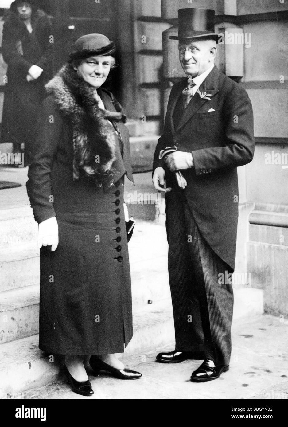 The Lord Mayor of London Sir Charles H Collett accompanied by the Lady ...