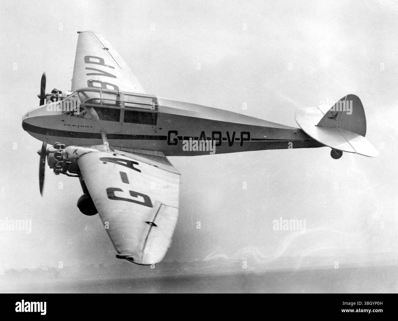 The new mono spar plane designed by Mr J J Stieger in flight for the ...