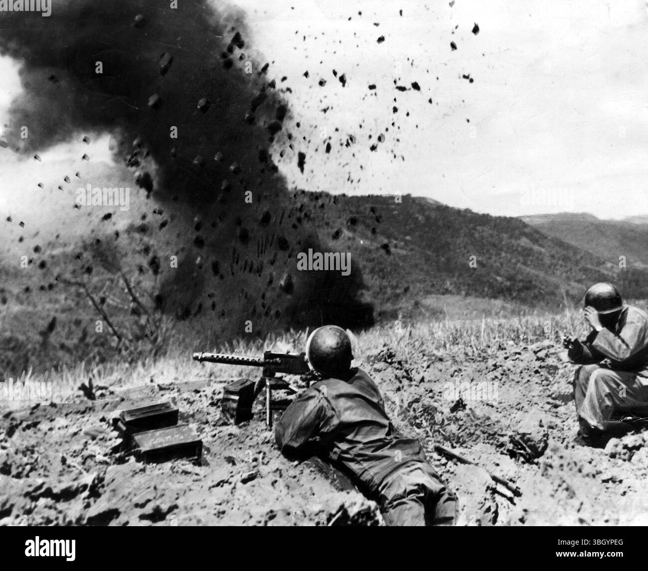 American 38th division infantrymen hi-res stock photography and images ...
