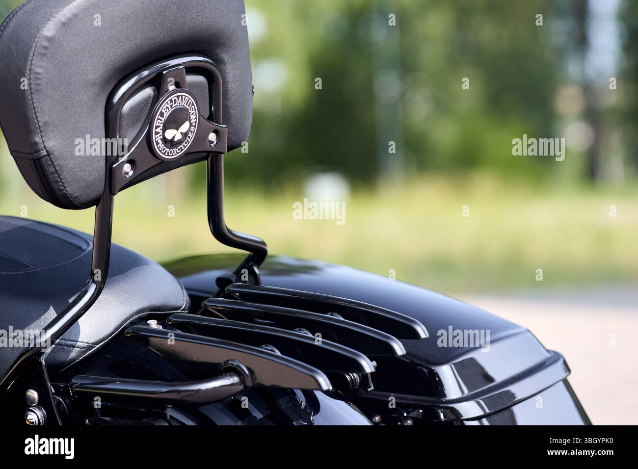 Minsk, Belarus - June, 4 2025: Harley-Davidson HD Street Glide Twin Cam ...
