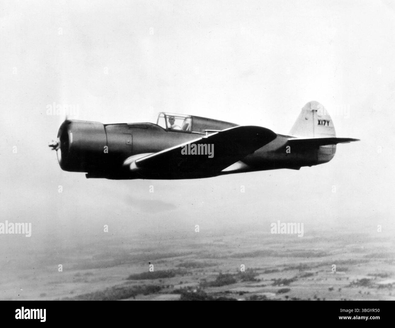 The Curtiss P - 36 , the new pursuit plane being built for the US Army ...